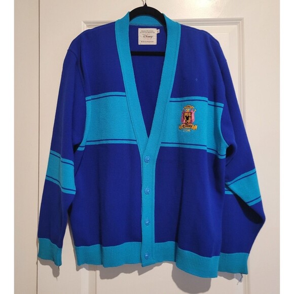 Disney | Sweaters | Vintage Disney Store Cast Member Mens Knit Cardigan ...